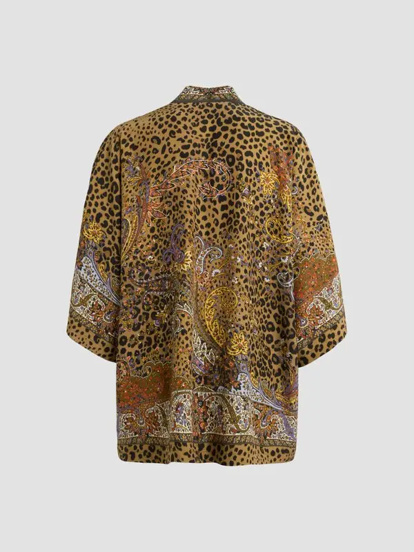 Etro Printed Silk Kesa Jacket