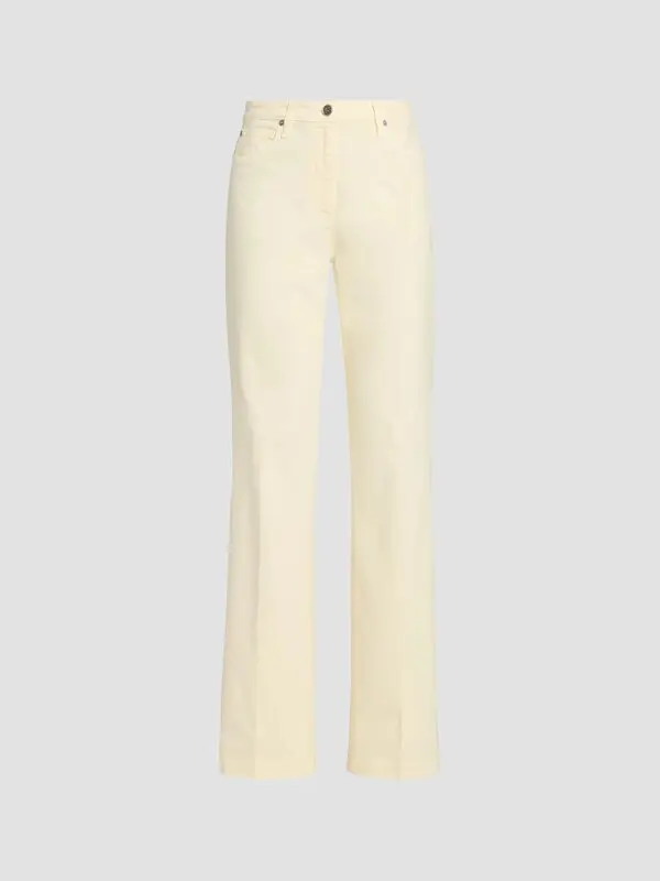 Etro Stretch Cotton Bootcut Pants