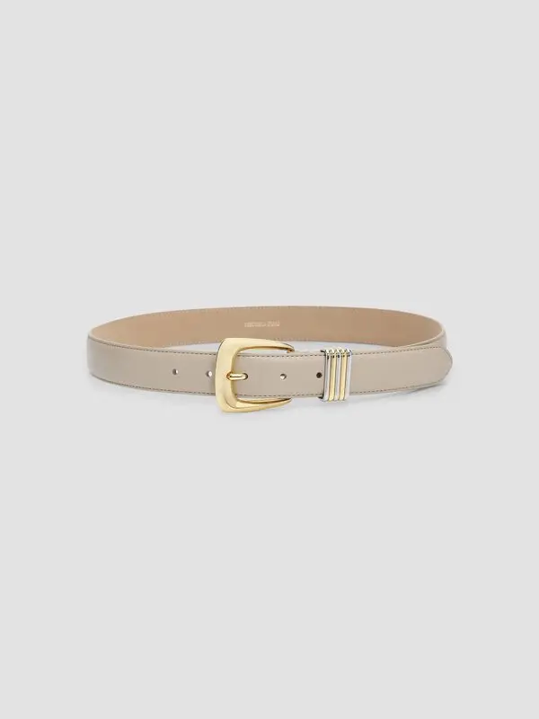 Veronica Beard Arch Leather Belt