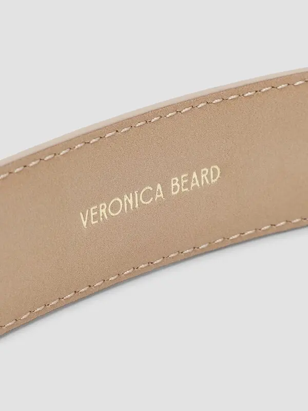 Veronica Beard Arch Leather Belt