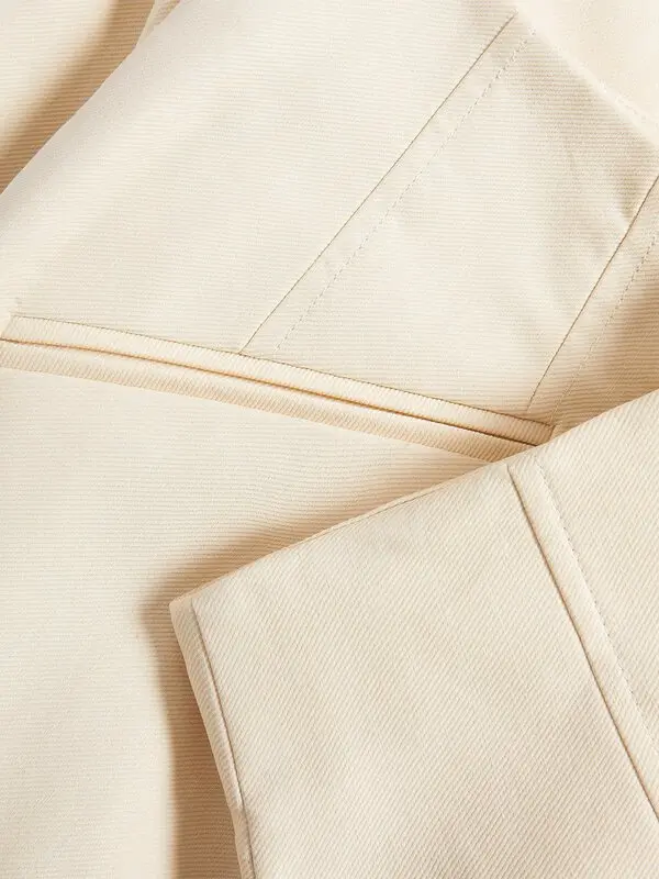 Veronica Beard Cassidee Cotton-blend Wide-leg Pants