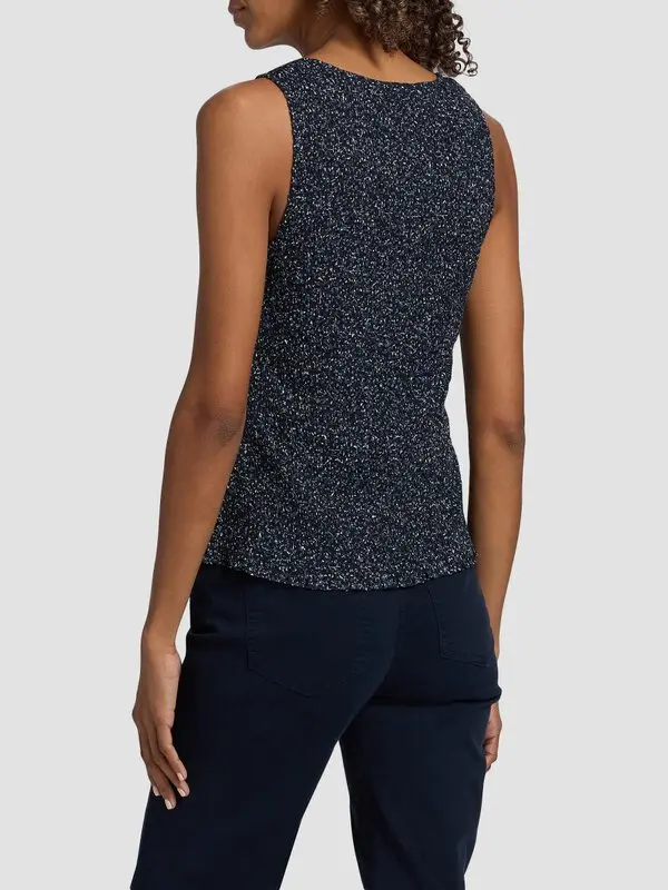 Veronica Beard Indie Smocked Printed Top
