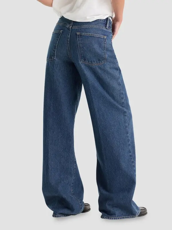 Good American Vintage Low-slung Baggy Jeans