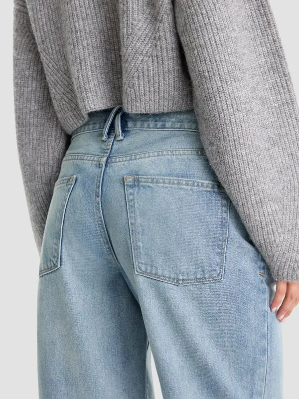 Good American Vintage Low Slung Baggy Jeans - Terra