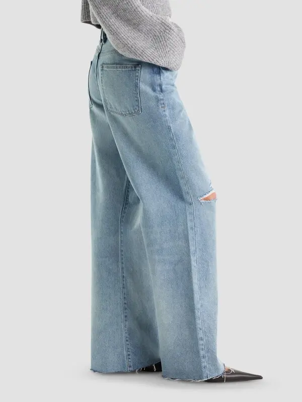 Good American Vintage Low Slung Baggy Jeans - Terra