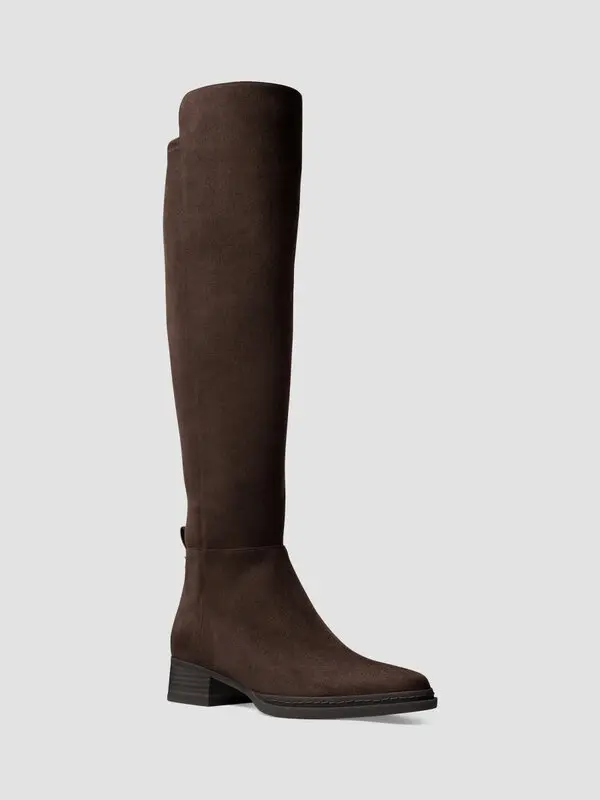 Michael Kors Lex 40mm Suede Knee-high Boots