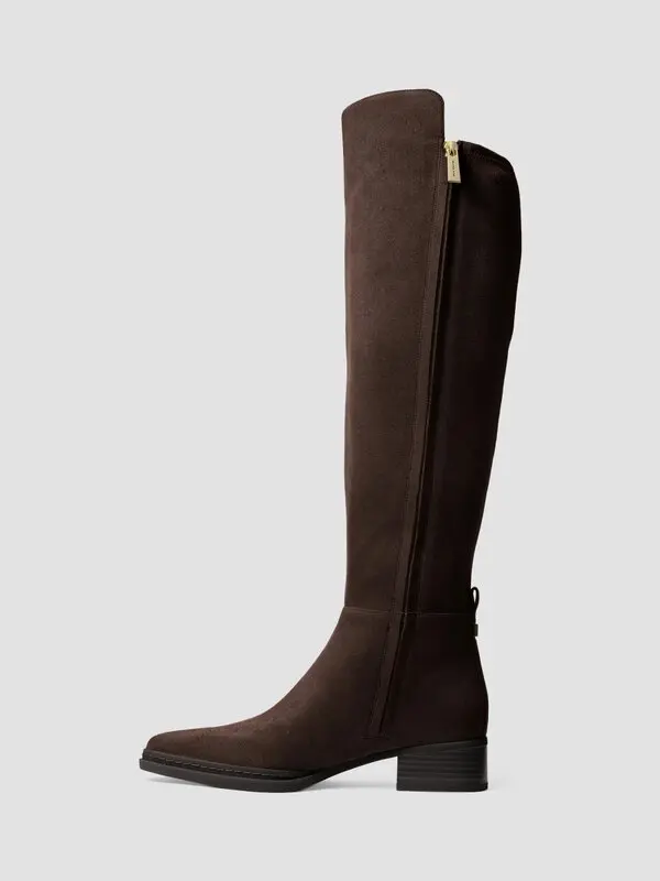 Michael Kors Lex 40mm Suede Knee-high Boots