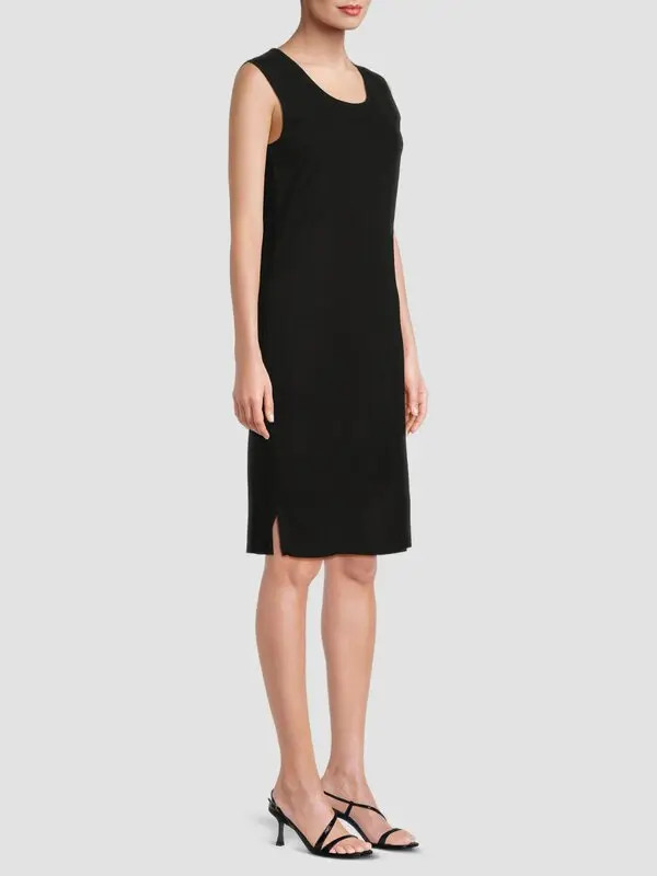 Misook Mylana Sleeveless Knit Sheath Knee-length Dress