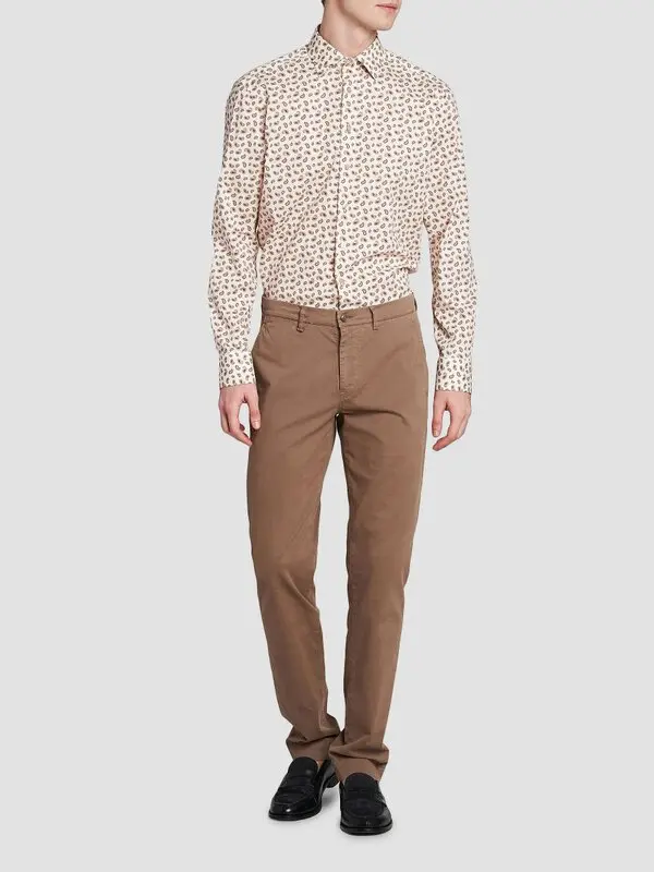Etro Gart-dyed Chino Trousers