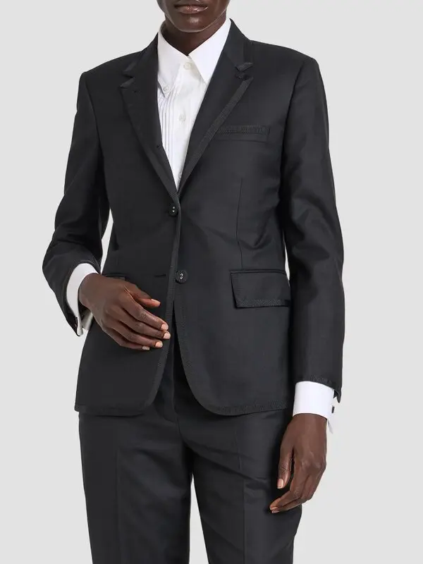 Thom Browne Classic Wool Twill Sport Coat