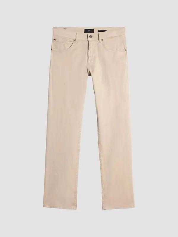 7 For All Mankind The Straight Jeans - Oat