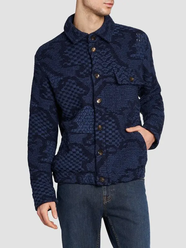 Etro Roma Knitted Overshirt