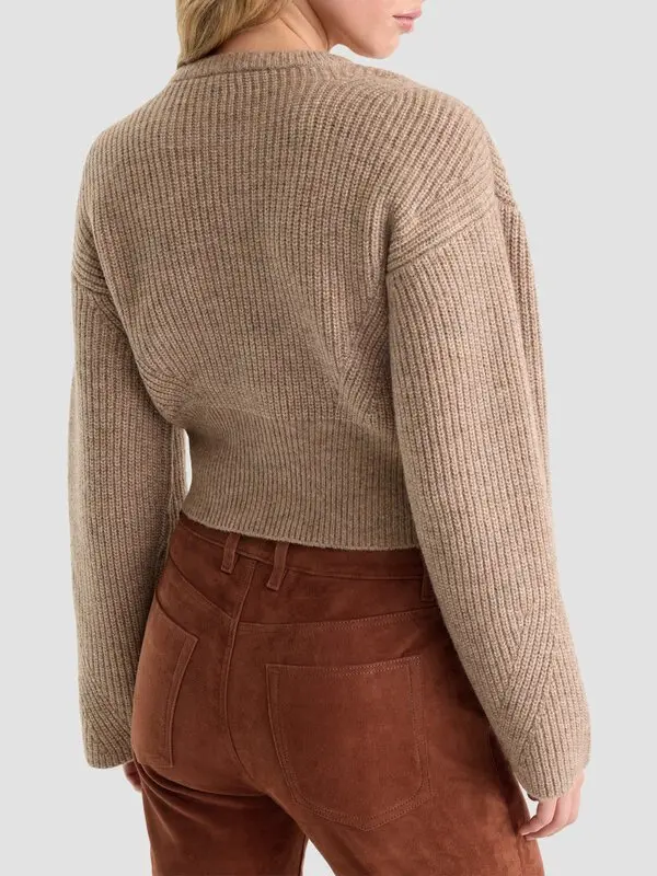 Good American The Chunky Knit Sweater - Dusk