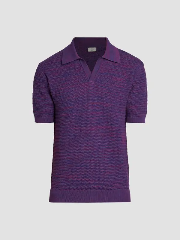 Etro Roma Knit Polo Shirt