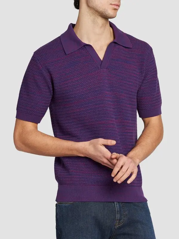 Etro Roma Knit Polo Shirt