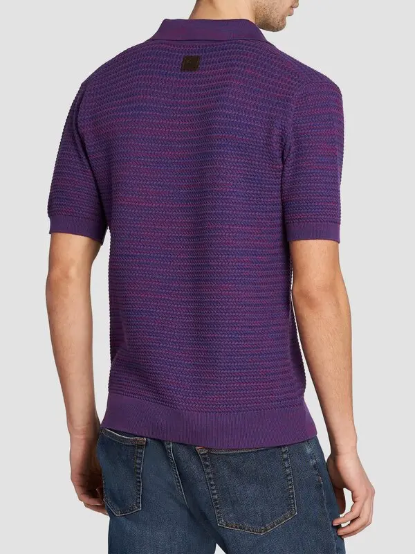 Etro Roma Knit Polo Shirt