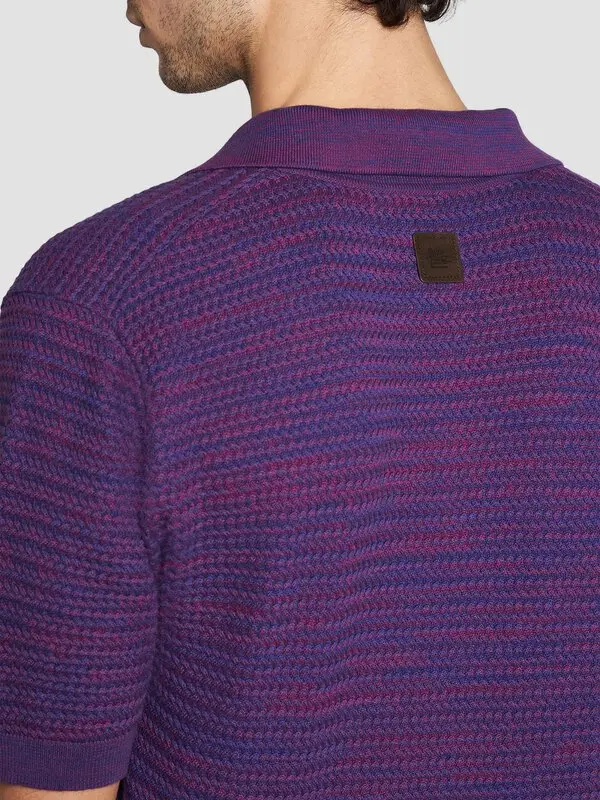 Etro Roma Knit Polo Shirt