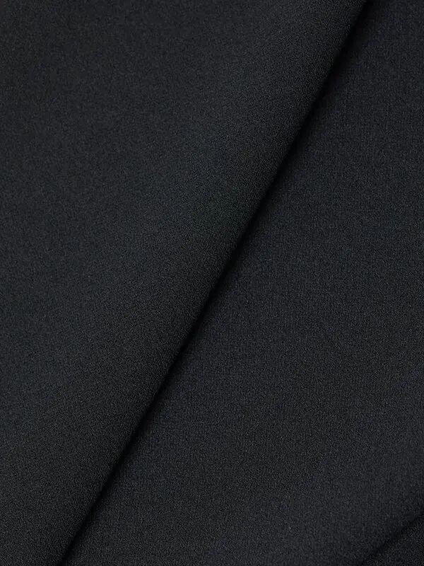 Ming Wang Stretch Deco Crepe Wide-leg Pants