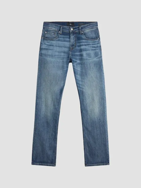 7 For All Mankind The Fortera Straight-leg Jeans - Coldspring