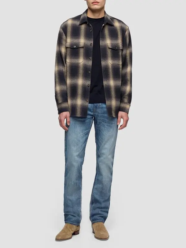 7 For All Mankind The Fortera Straight-leg Jeans