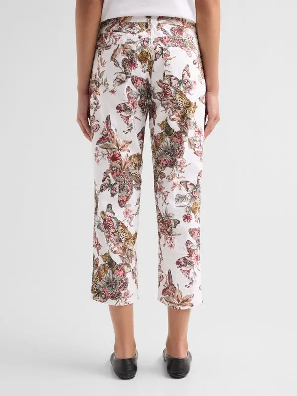L'Agence Blaine Low-rise Crop Stovepipe Jeans