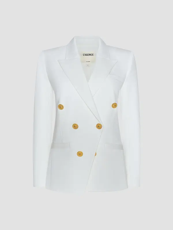 L'Agence Kyomi Double-breasted Blazer