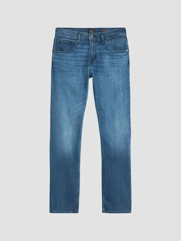 7 For All Mankind The Straight Mid-rise Jeans