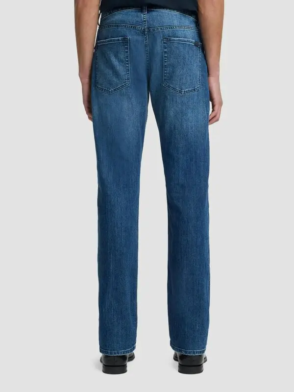 7 For All Mankind The Straight Mid-rise Jeans