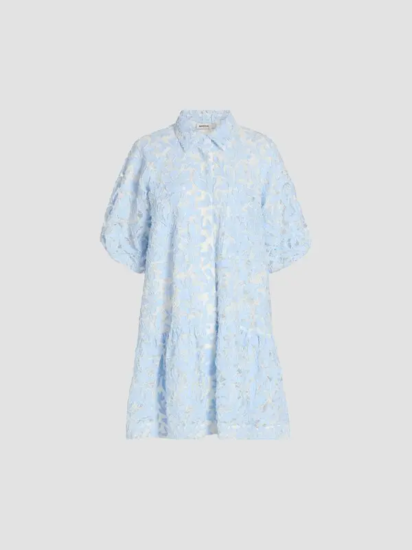 Simkhai Crissy Cotton Lace Minidress