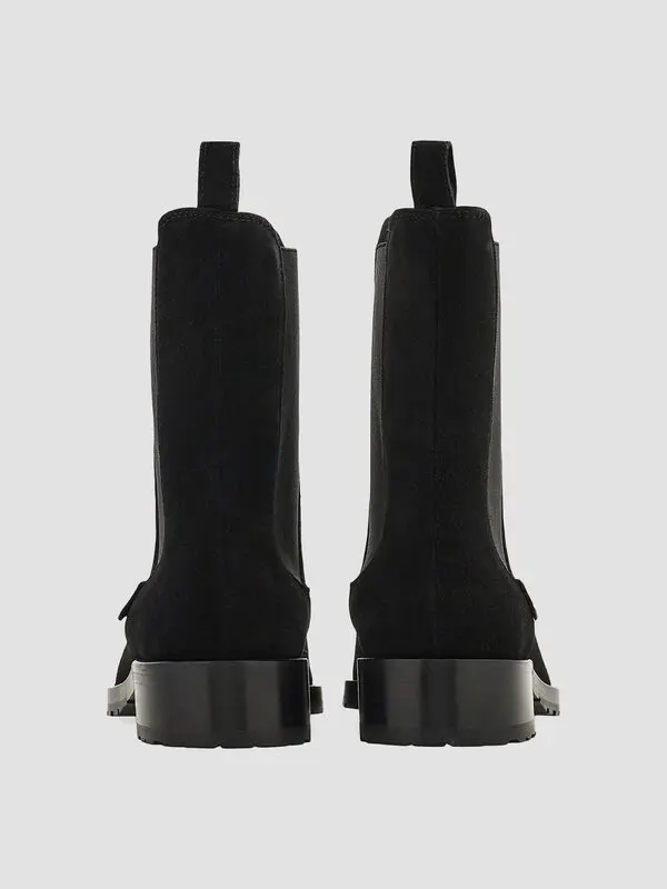 FERRAGAMO Briuli Suede Chelsea Boots