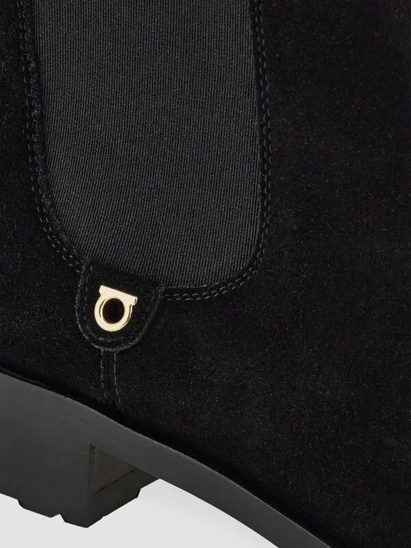 FERRAGAMO Briuli Suede Chelsea Boots