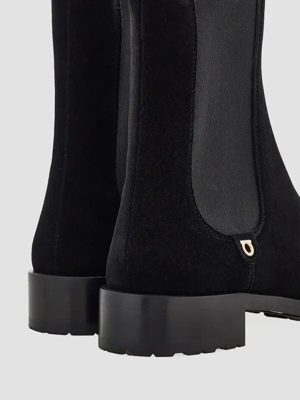 FERRAGAMO Briuli Suede Chelsea Boots
