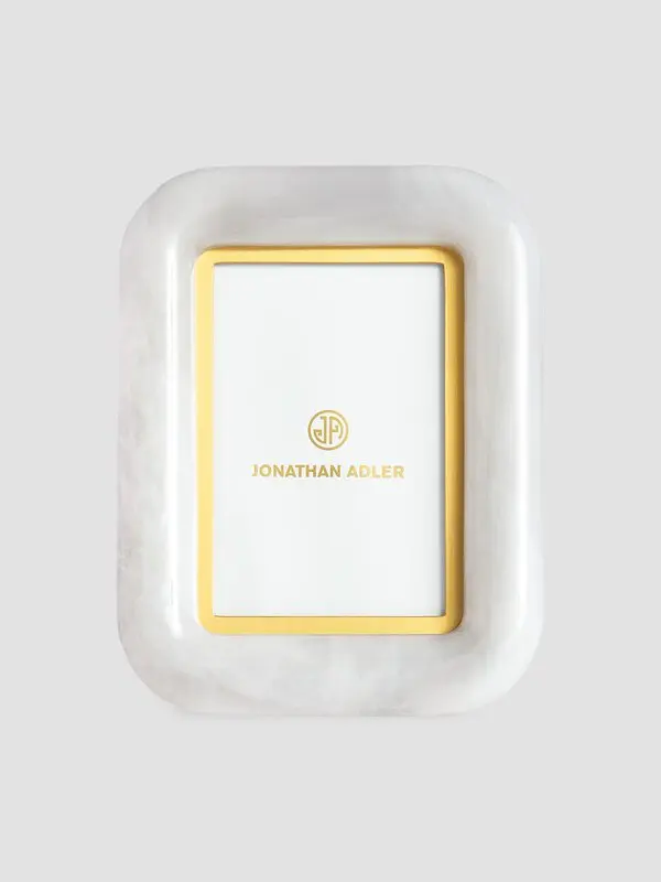 Jonathan Adler Como Picture Frame - White