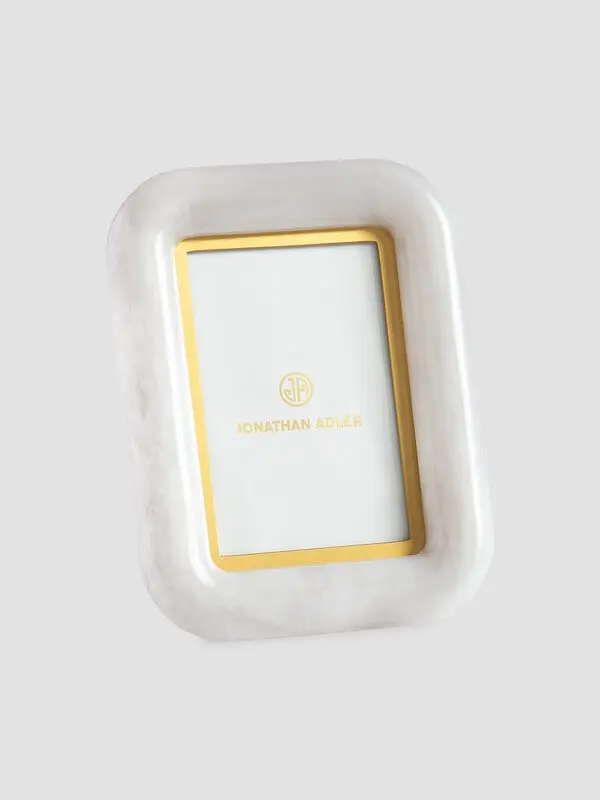 Jonathan Adler Como Picture Frame - White