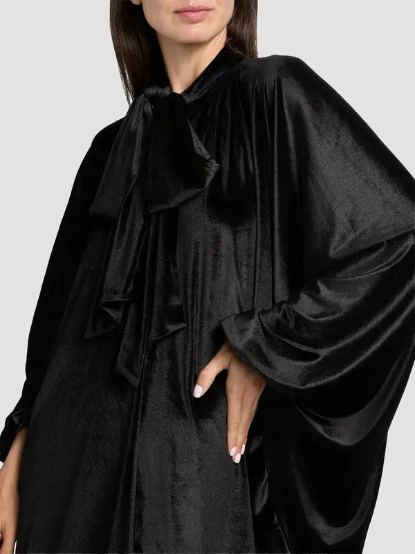 Azeeza Emlyn Velvet Minidress