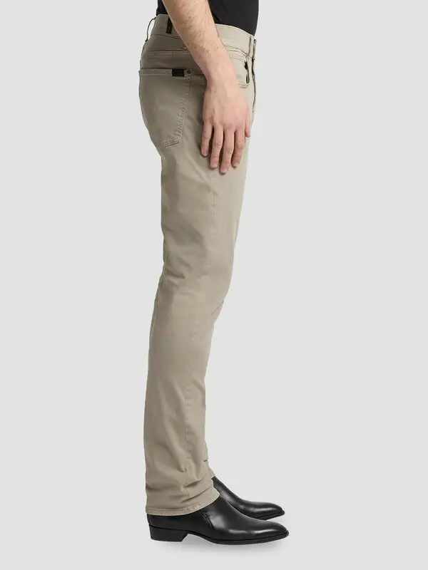7 For All Mankind The Straight Mid-rise Jeans