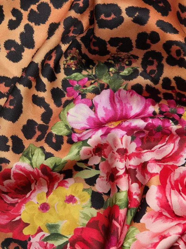 IF ONLY STUDIO Printed Sleeveless Midi-dress