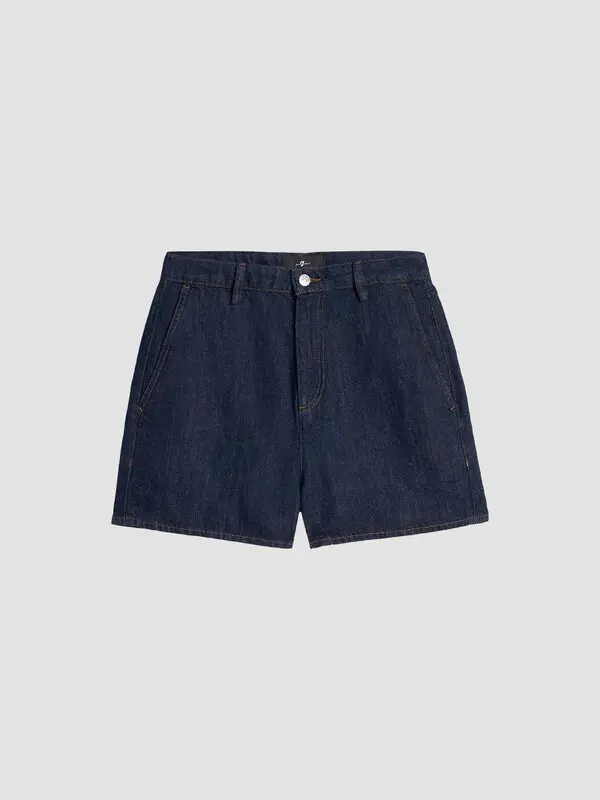 7 For All Mankind Denim Trouser Shorts