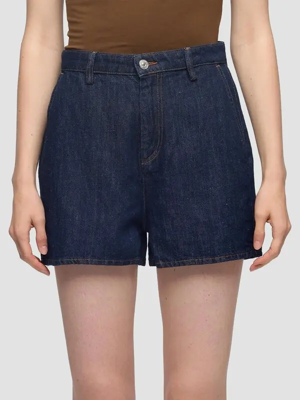 7 For All Mankind Denim Trouser Shorts