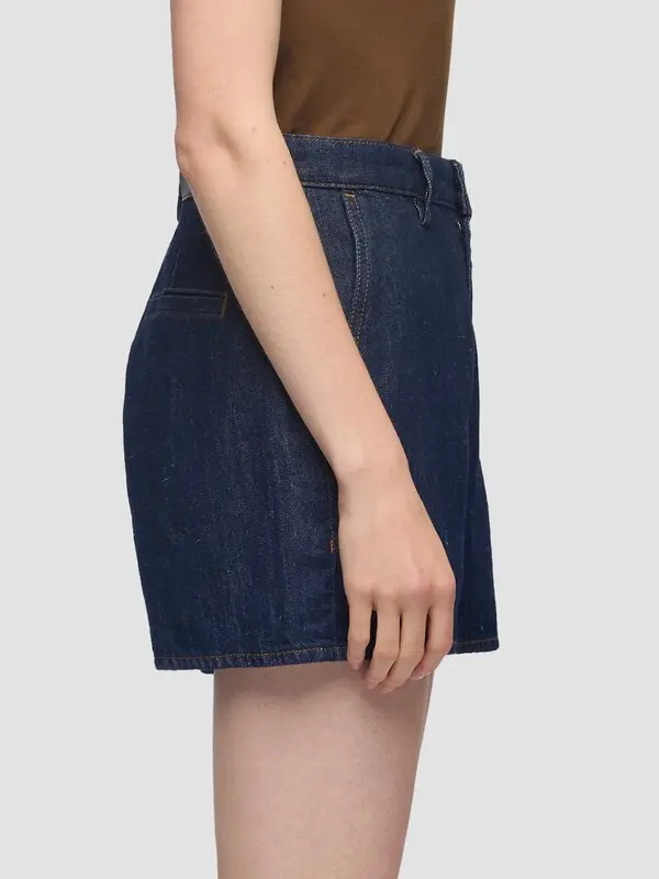 7 For All Mankind Denim Trouser Shorts
