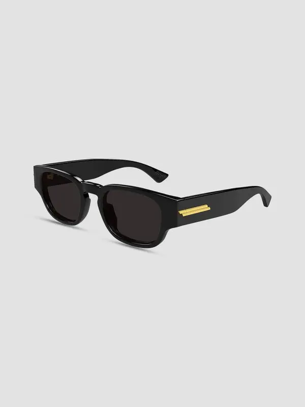 Bottega Veneta Stretch Ribbon 51mm Round Sunglasses