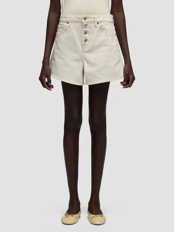 7 For All Mankind Kori A-line Denim Shorts
