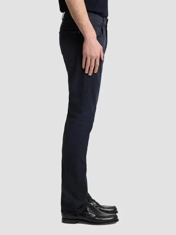 7 For All Mankind The Straight Stretch Mid-rise Straight-leg Jeans