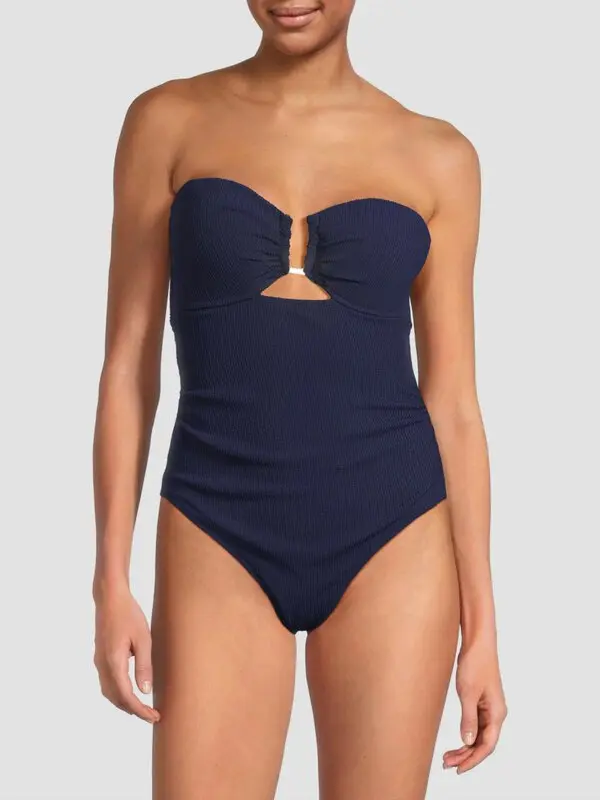 CHANGE OF SCENERY Juliette Texture One-piece Swimsuit