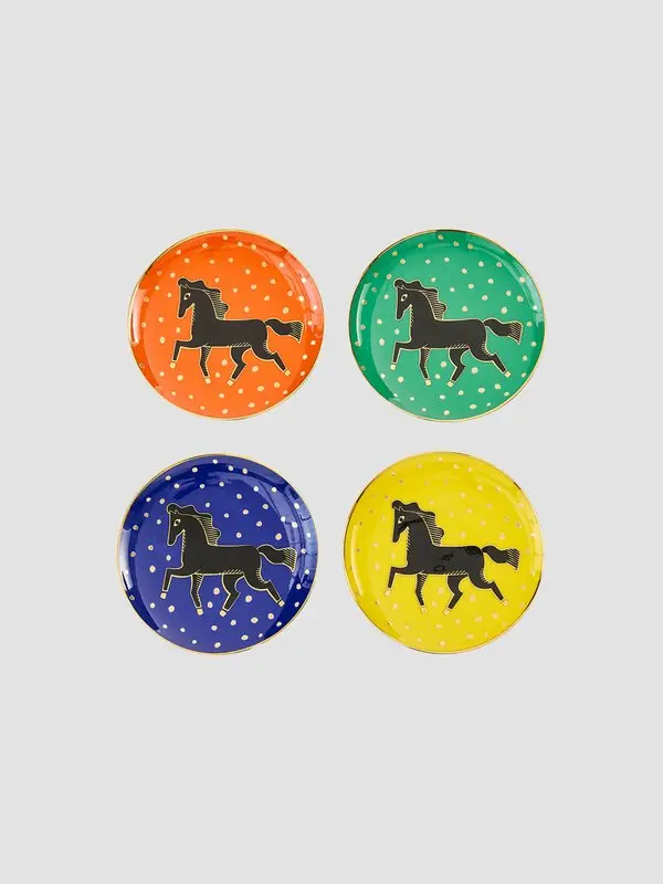 Jonathan Adler Cheval 4-piece Coasters Set