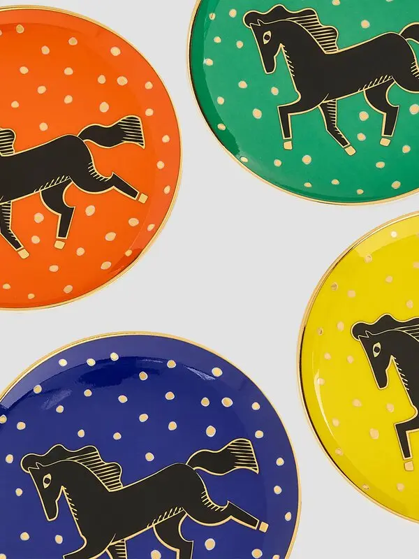 Jonathan Adler Cheval 4-piece Coasters Set