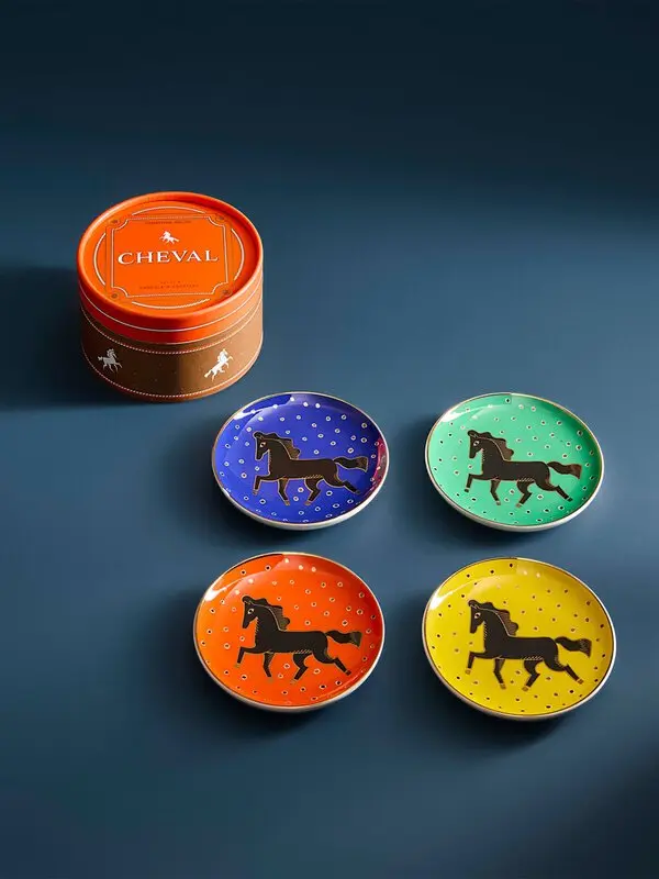 Jonathan Adler Cheval 4-piece Coasters Set