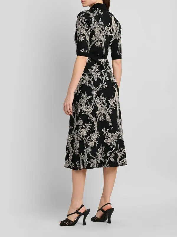 Etro Wool-blend Knit Midi Shirtdress