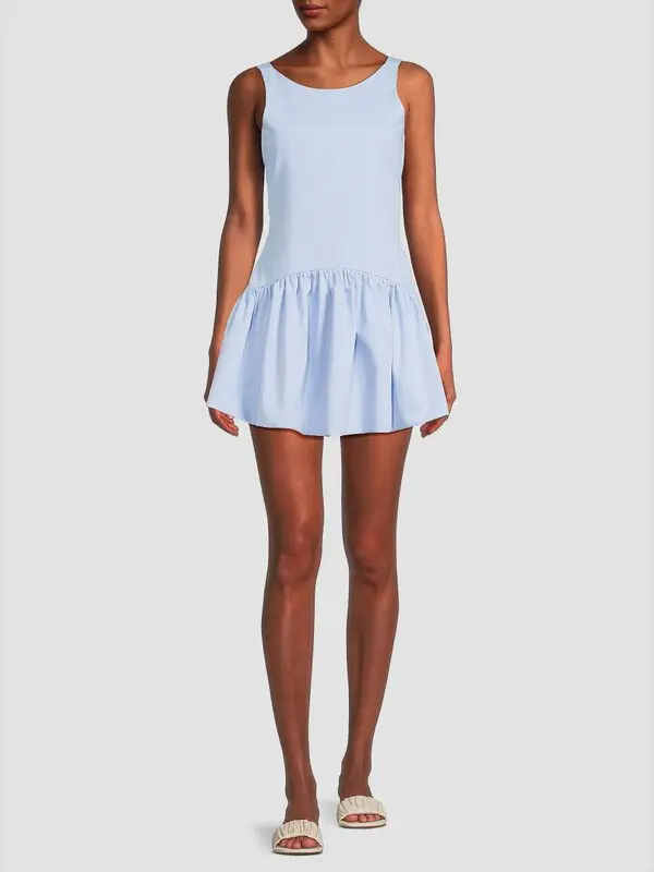 Peixoto Addison Colorblocked Fit & Flare Minidress