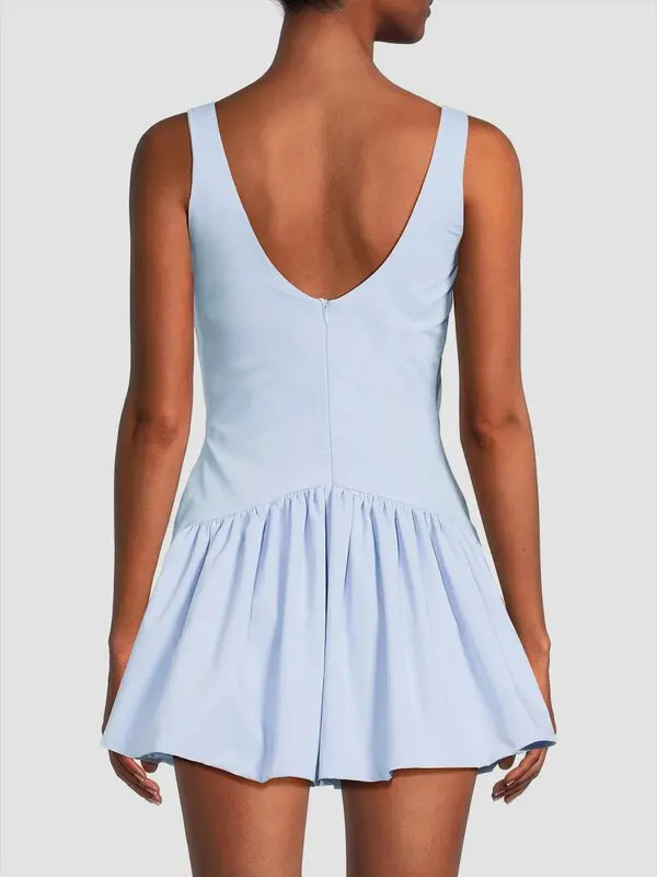 Peixoto Addison Colorblocked Fit & Flare Minidress